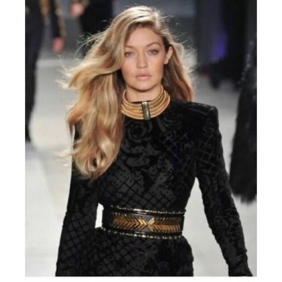 Balmain | Tops | Nwot Hm X Balmain Velvet Top | Poshmark